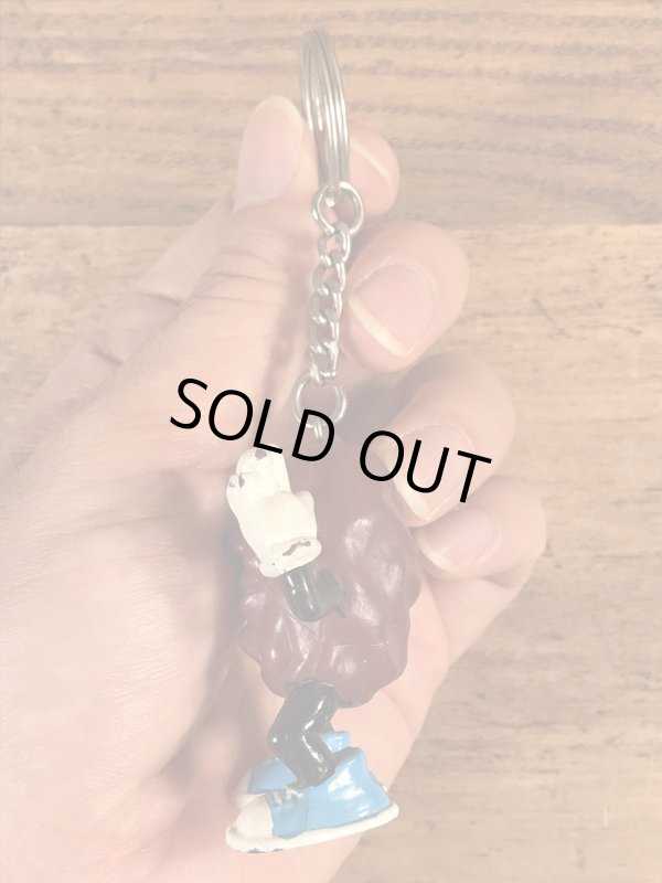 The California Raisins “Justin X. Grape” PVC Figure Keychain カリフォルニア ...