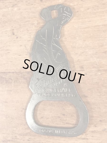 White Rock Water & Ginger Ale Bottle Opener ホワイトロック White Rock Water & Ginger Ale Bottle Opener ホワイトロック